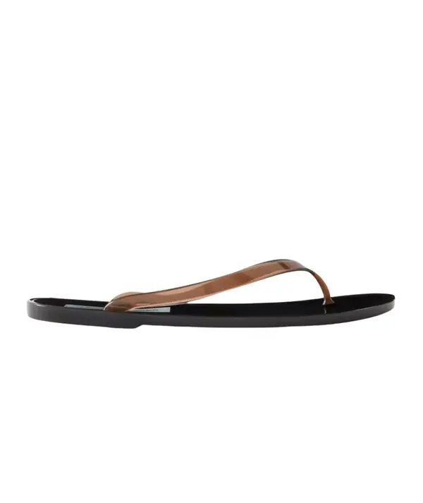 Christopher Esber Jo Pvc Flip Flops - Tortoiseshell