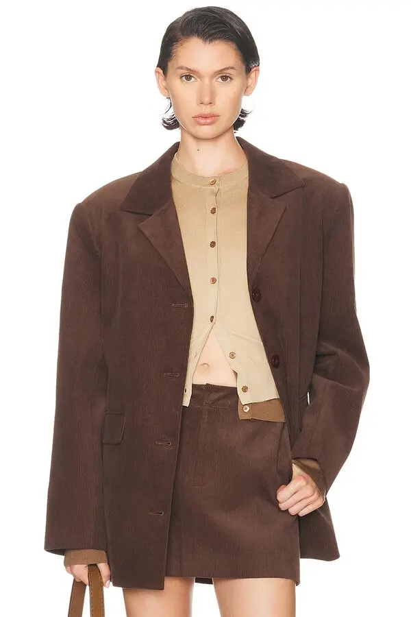 SER.O.YA Hera Corduroy Blazer
