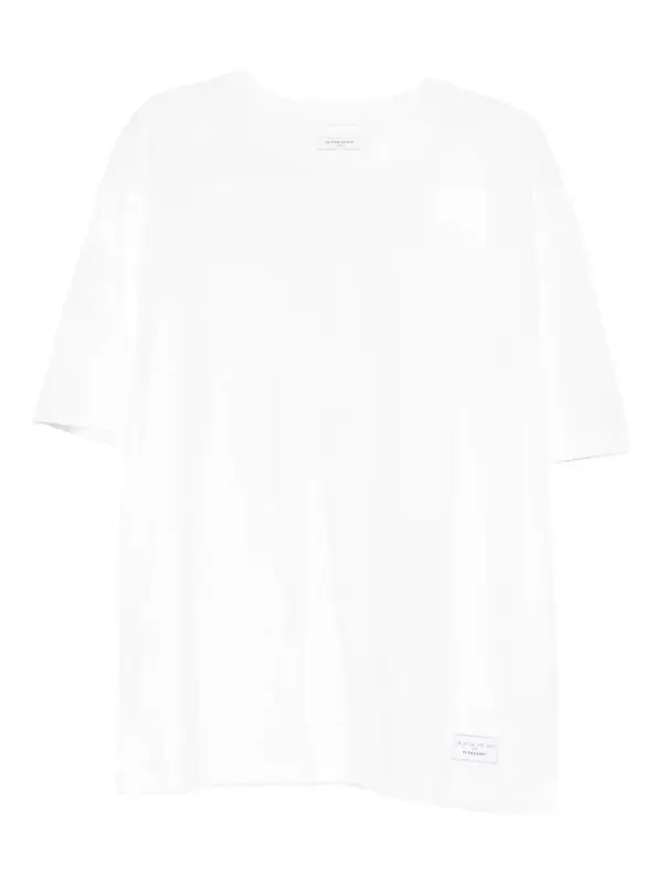IH NOM UH NIT Silicone Logo T-shirt - White
