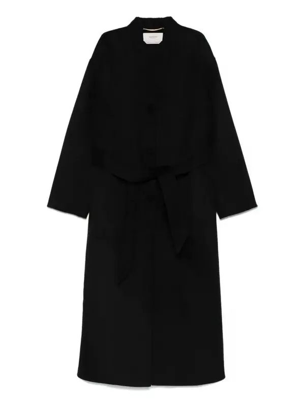 Agnona Belted Wool Coat