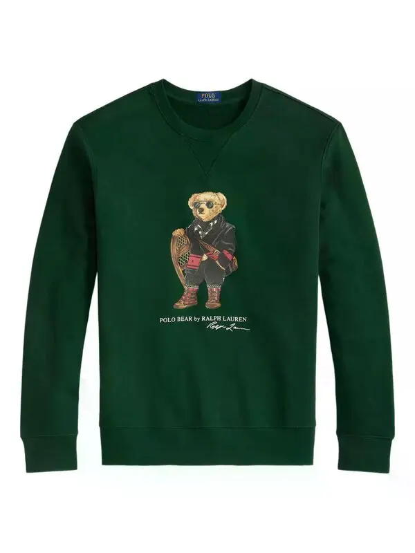 Ralph Lauren Polo Bear Long-sleeve Sweatshirt - Green