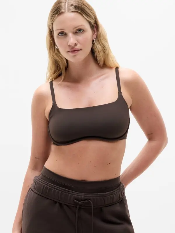 Athleta Bodymove Balconette A-c - Truffle