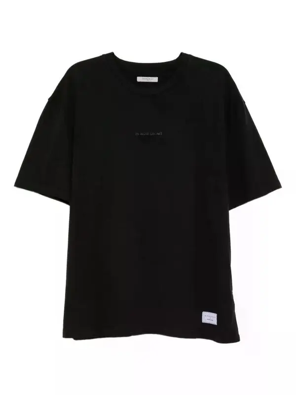 IH NOM UH NIT Silicone Logo T-shirt - Black