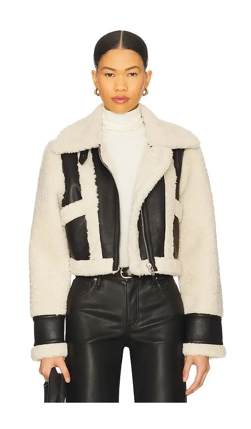 Blanknyc Cropped Faux Leather Jacket