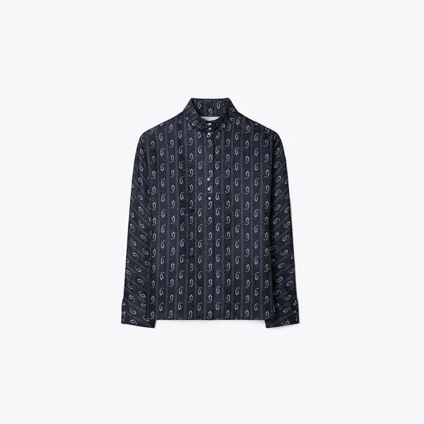 Tory Burch Jacquard Top