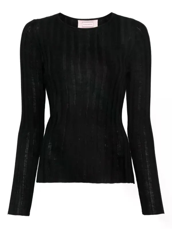 HUGENBERG Ribbed Knit Top