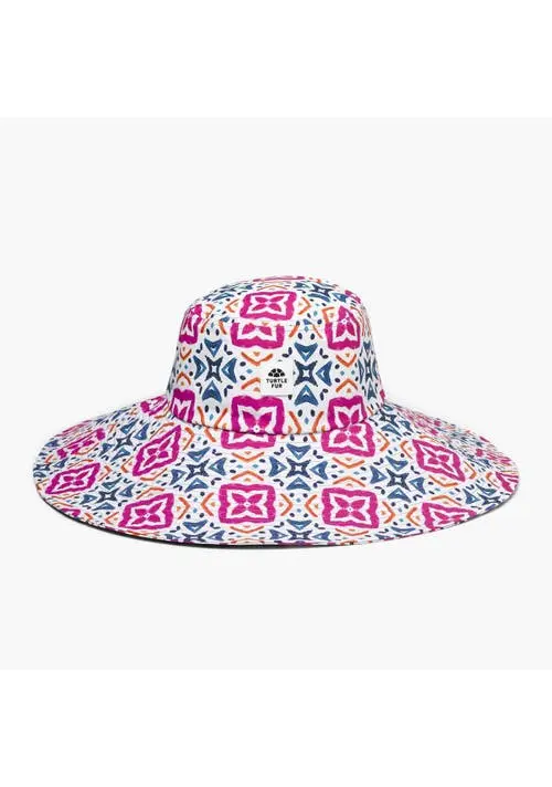 Turtle Fur Marysol Packable Sun Hat - Vacation Vibration