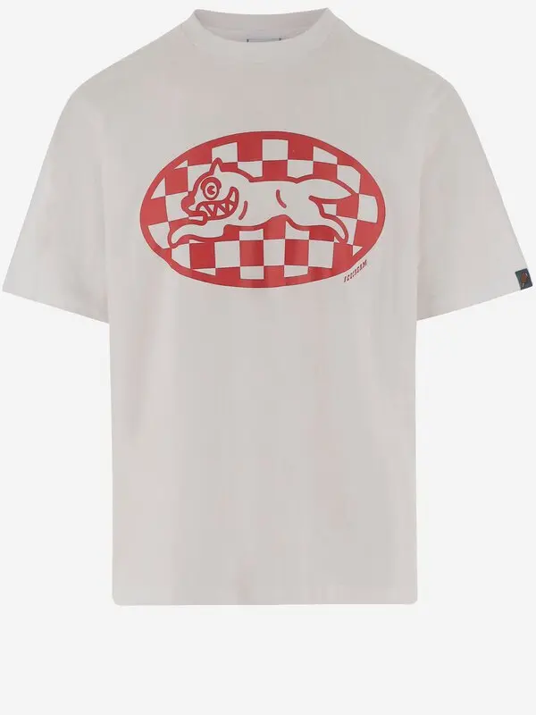 ICECREAM Cotton T Shirt With Logo