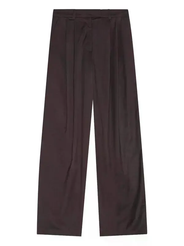 Remain Birger Christensen Pleated-front Trousers