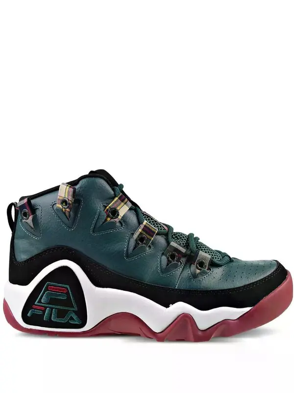 FILA Grant Hill Plaid Sneakers - Green