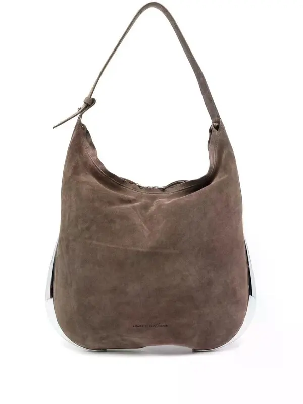 Benedetta Bruzziches Suede Shoulder Bag
