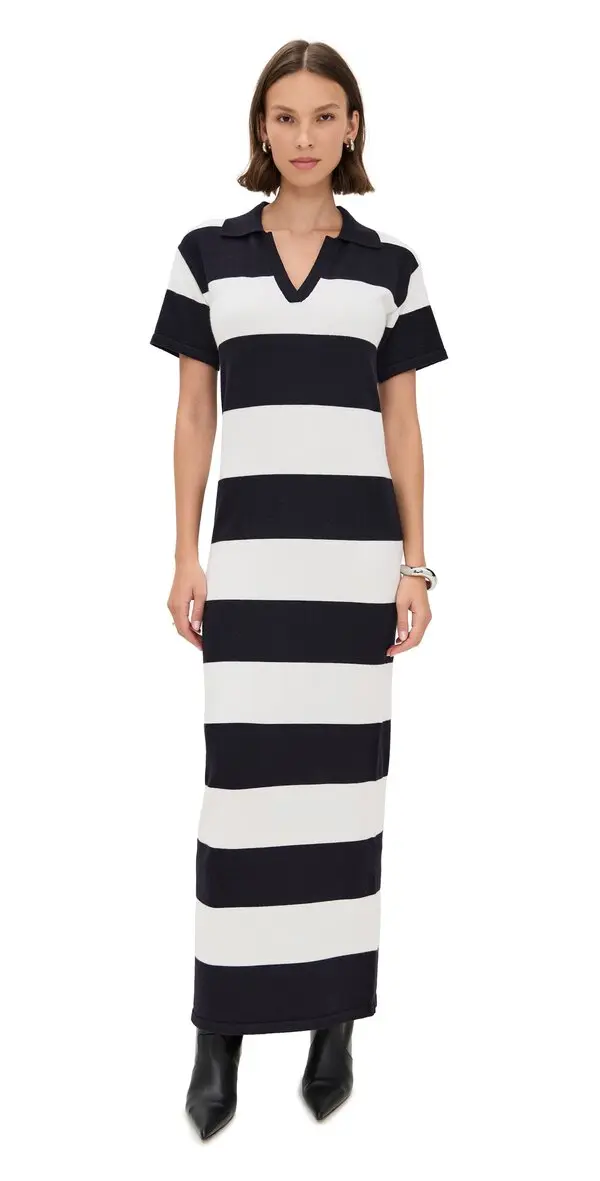 4TH & RECKLESS Esme Striped Maxi Dress