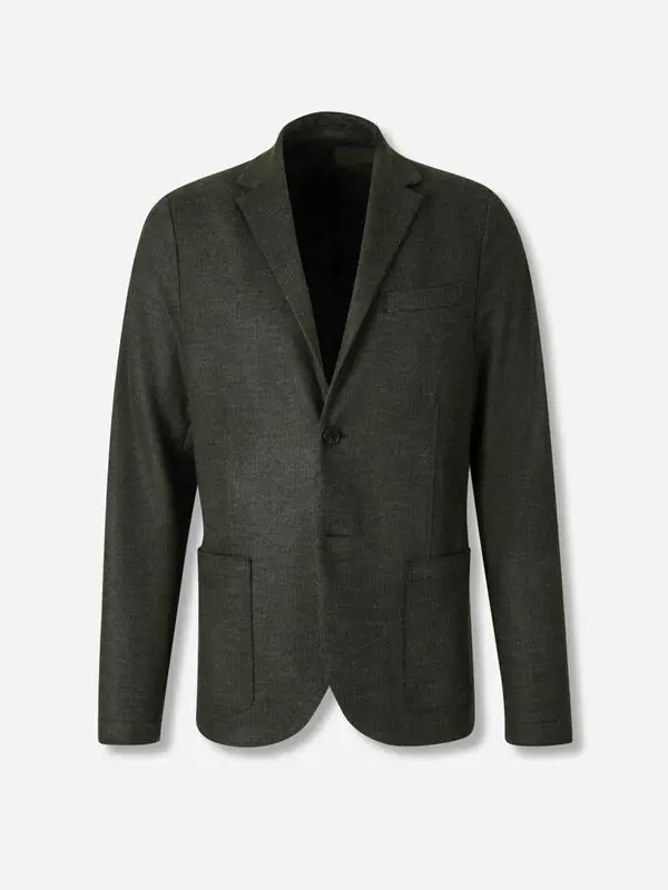 Harris Wharf London Straight Wool Blazer