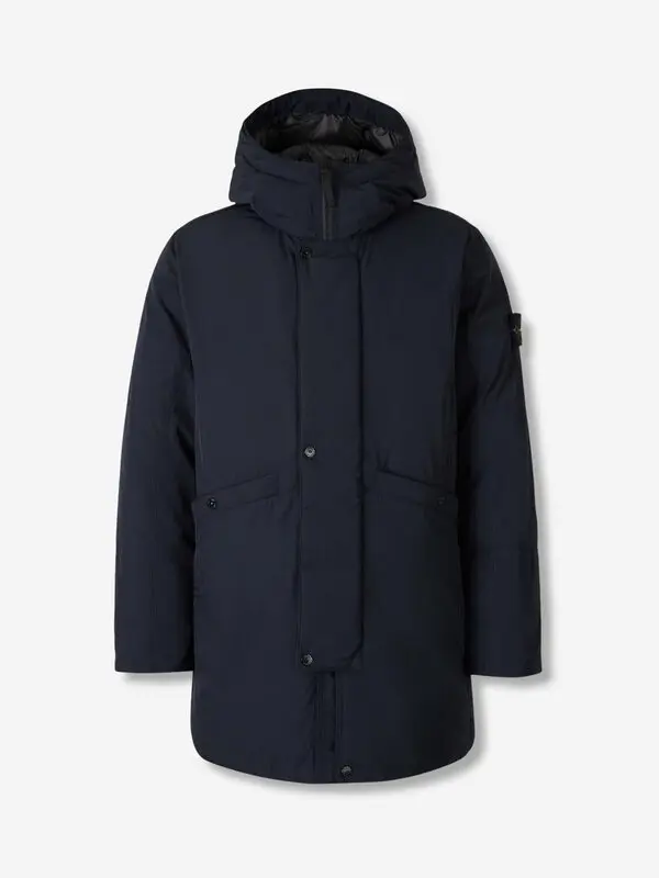 Stone Island Long Puffer Hood