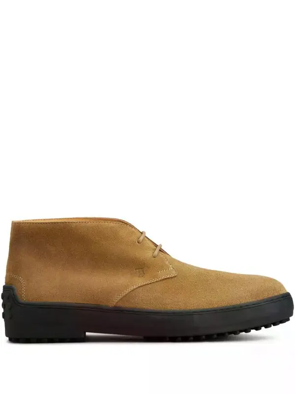 TOD'S Suede Lace-up Boots