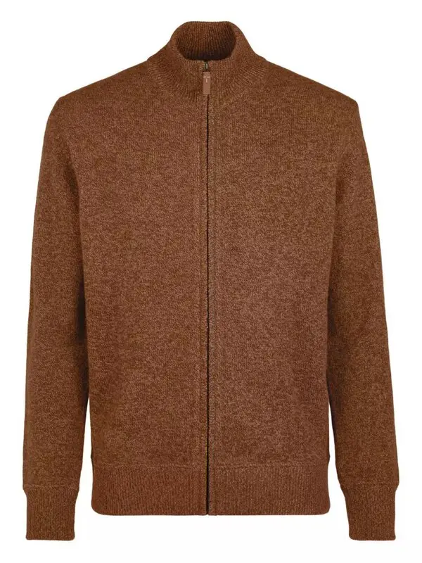 TOD'S High-neck Zip-up Cardigan