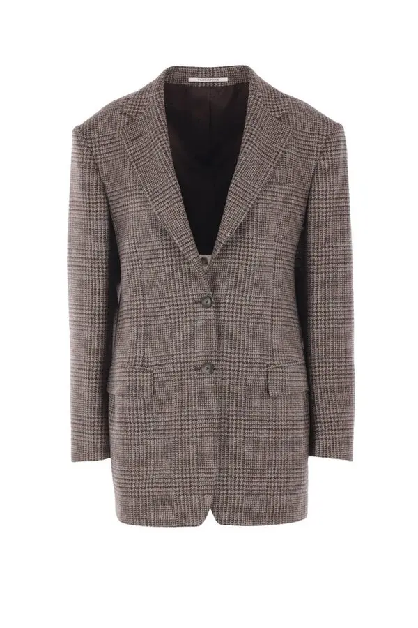 Tagliatore Single-breasted Prince Of Wales Check Jacket