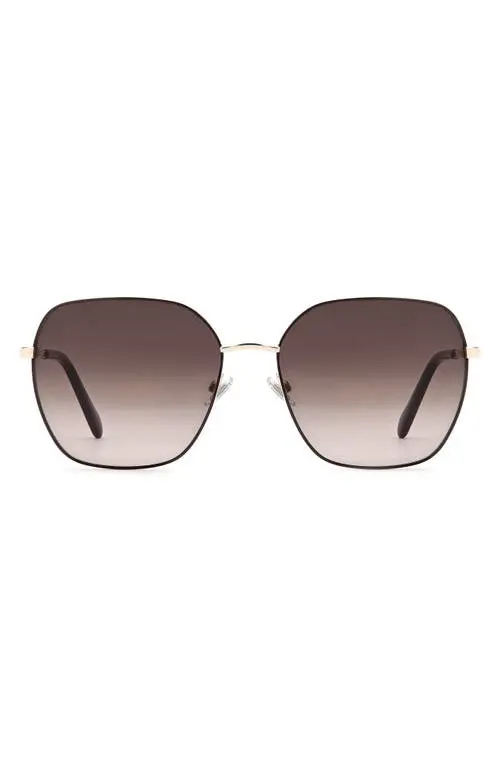 Fossil Square Sunglasses - Raspberry/brown Sf