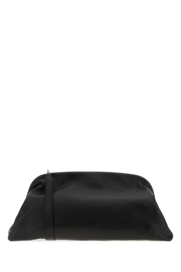 Alberta Ferretti Nappa Leather Clutch