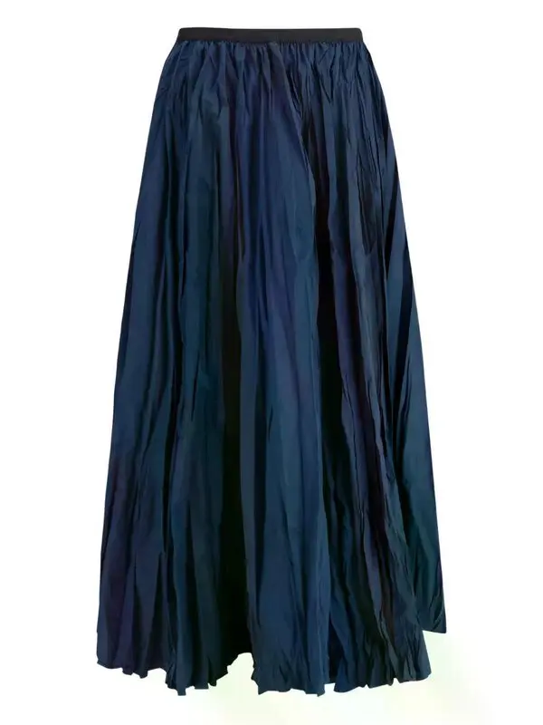 SARA ROKA Flared Midi Skirt