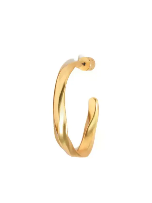 Bimba Y Lola Uneven Hoop Earrings