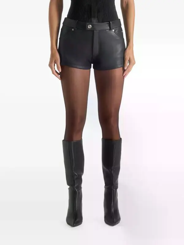 Manière De Voir Samia Mini Shorts - Black