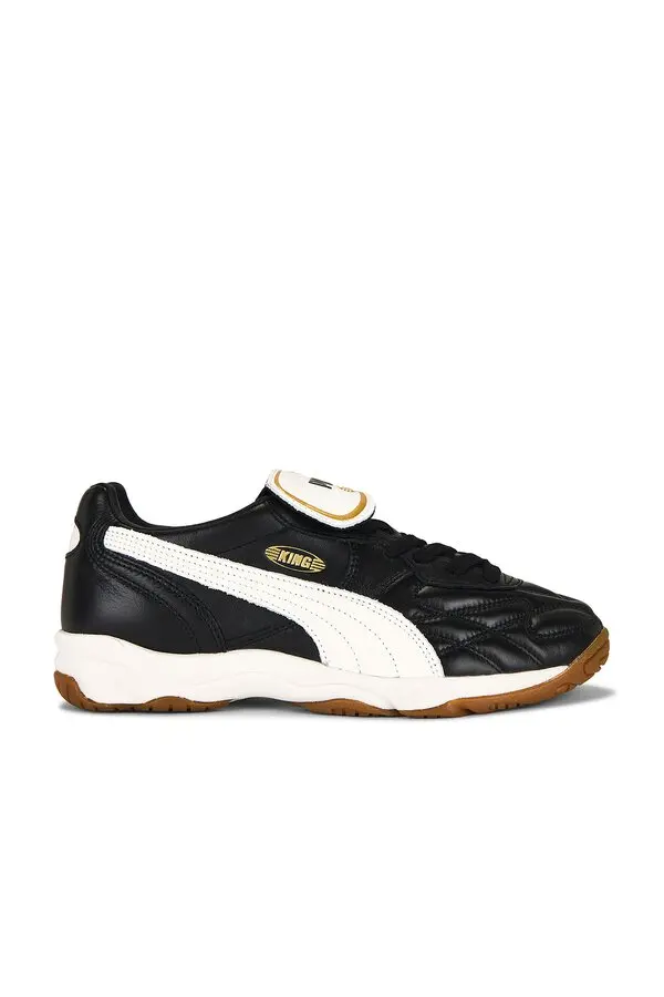 PUMA King Indoor Sneaker - Puma Black & Warm White