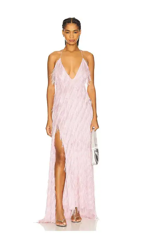 strapless open back dress Zahra main image 1