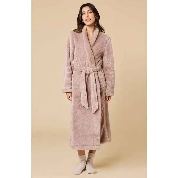 SOFTIES Dreamplush Wrap Robe - Coco