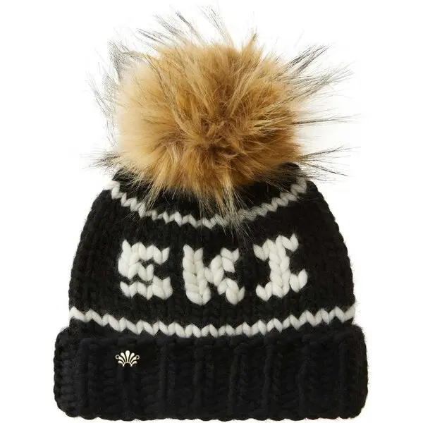 Lele Sadoughi Blacklist Mini Ski Beanie