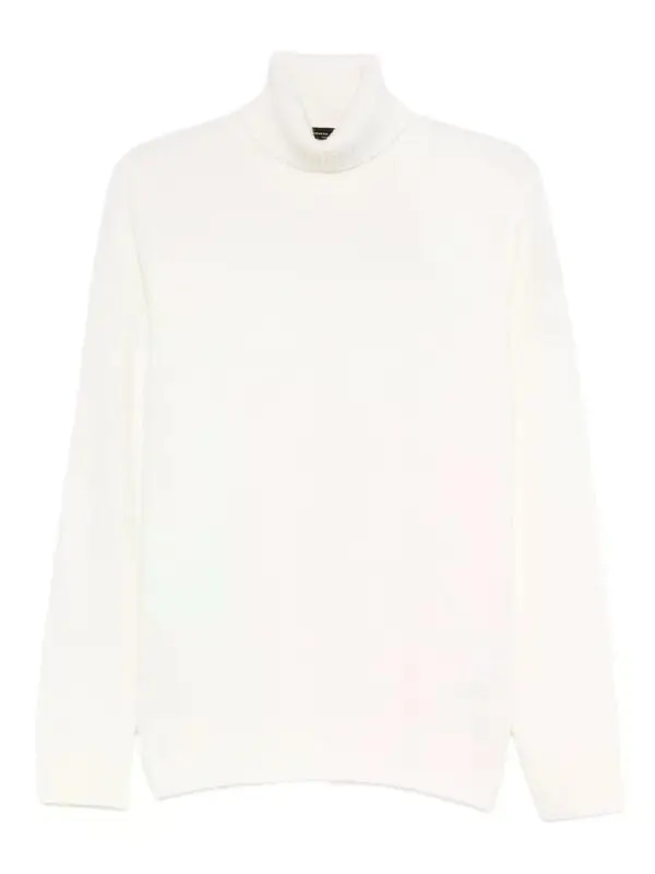ROBERTO COLLINA Turtleneck Ribbed Sweater