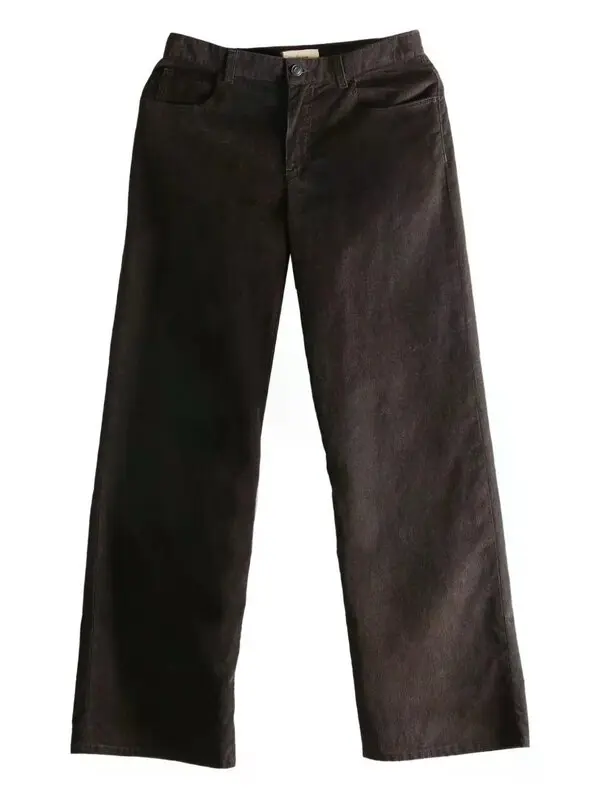 THE ROW Corduroy Straight-leg Trousers