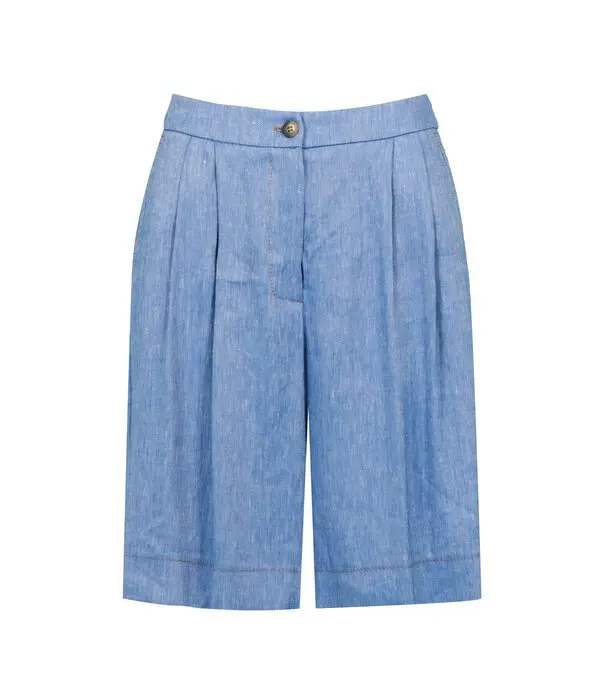 KAOS Regular Fit Cotton-blend Shorts