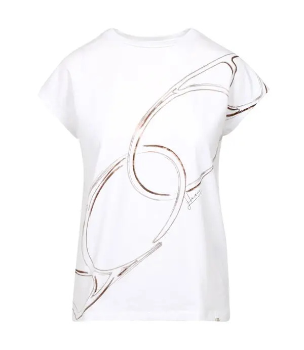 Herno T-shirt - White+beige