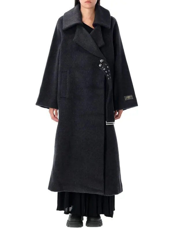 GANNI Tailored Coat - Phantom