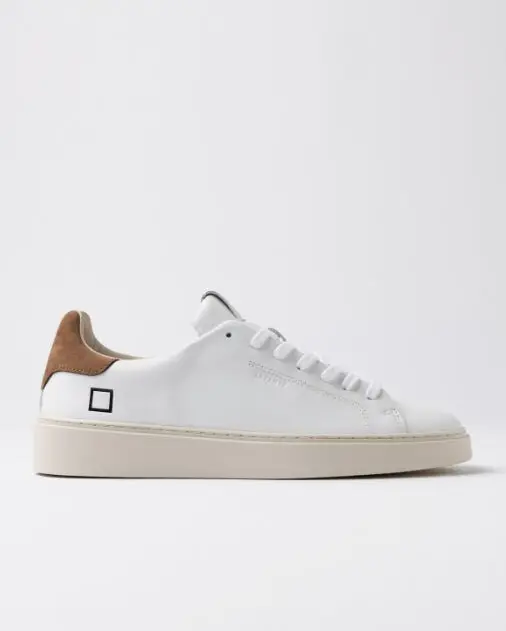 D.a.t.e. Levante Calf Sneakers - Bianco/marrone