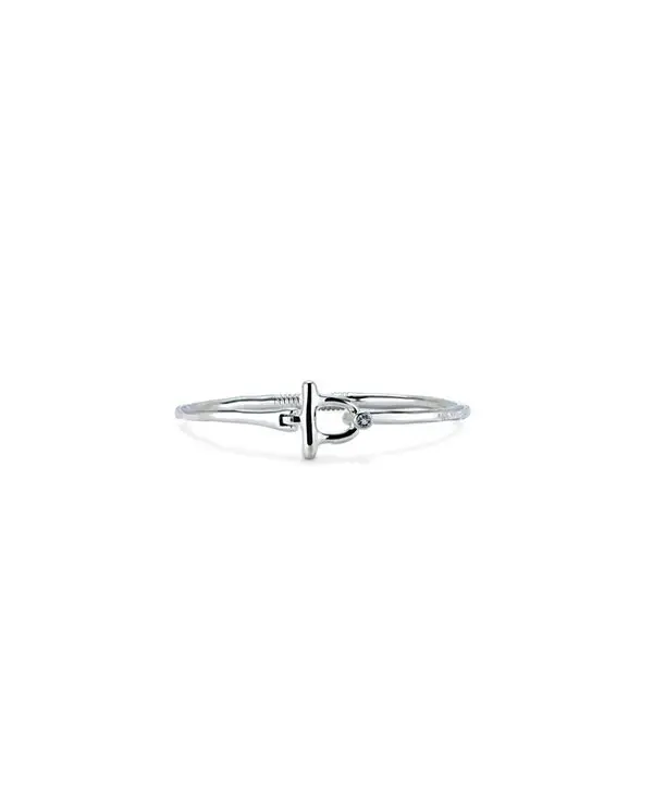 UNODE50 Sterling-plated Bangle With Topaz