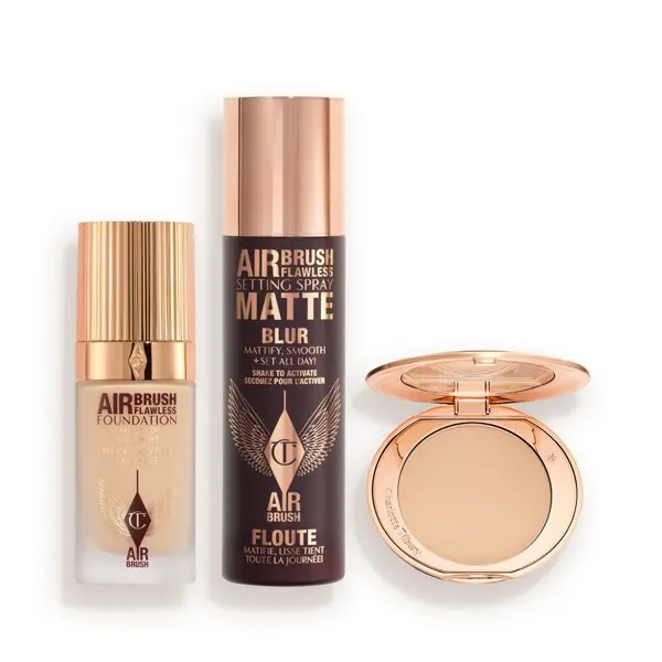 Charlotte Tilbury Airbrush Flawless Perfect, Blur & Set Kit