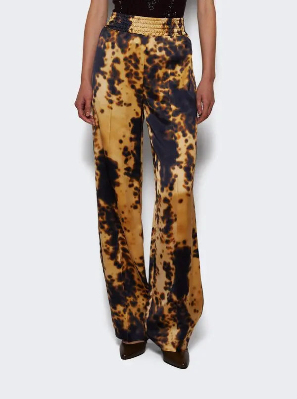 Victoria Beckham Printed Viscose Trousers