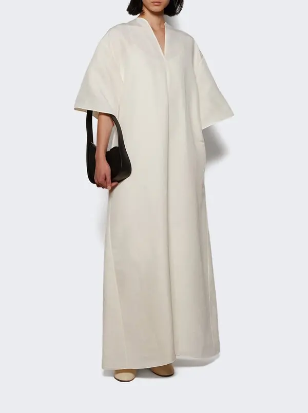 THE ROW Mia Maxi Dress - Off White