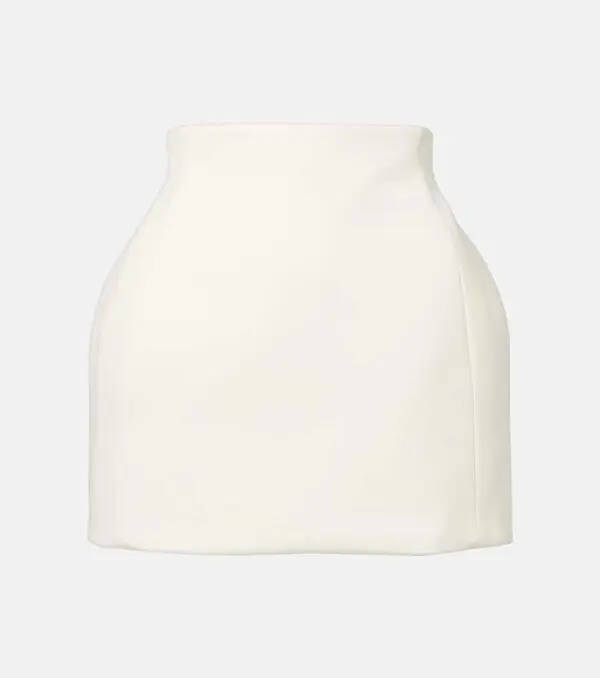 Wardrobe.NYC Rhw Miniskirt - White