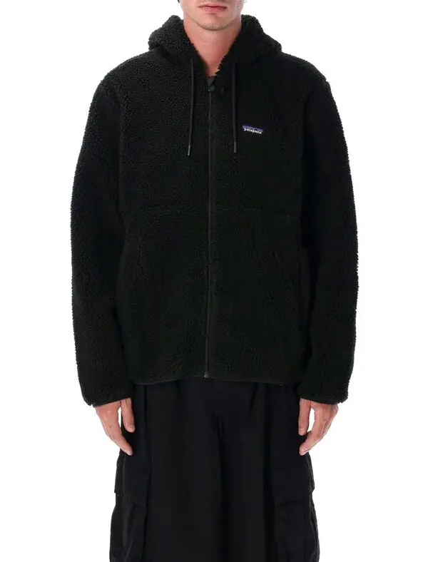 Patagonia Retro-x Fleece Hoody Jacket - Black