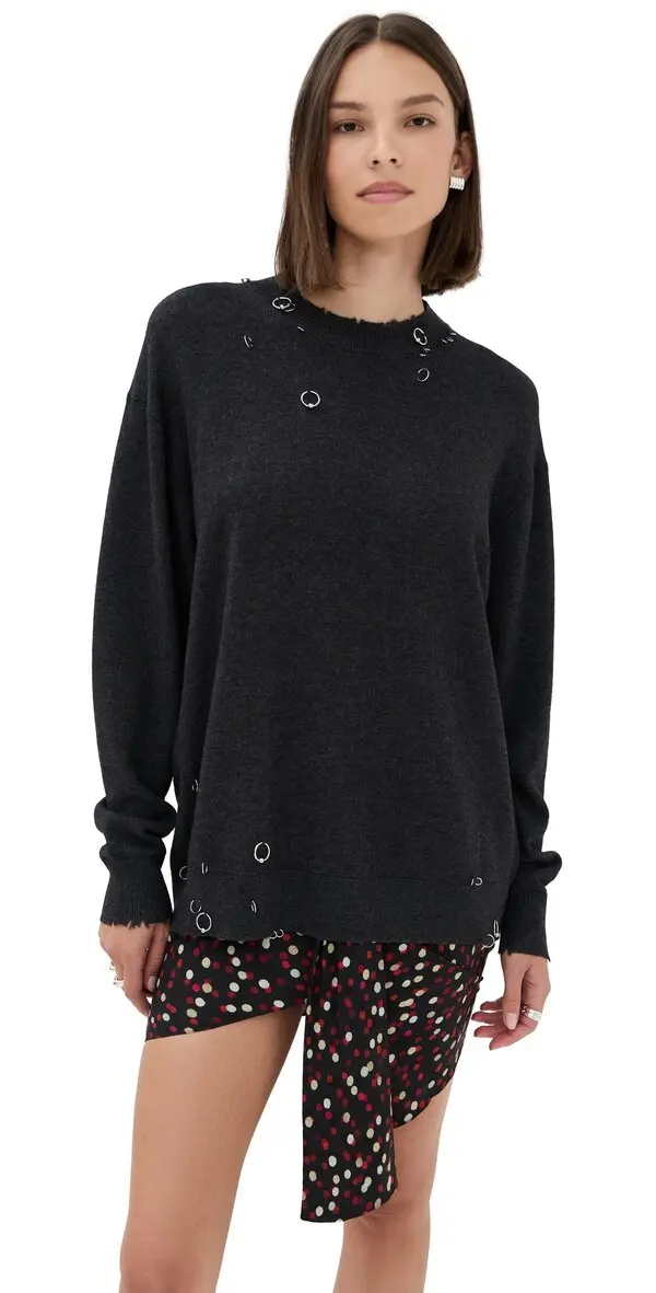 Isabel Marant Cassandre Sweater - Anthracite
