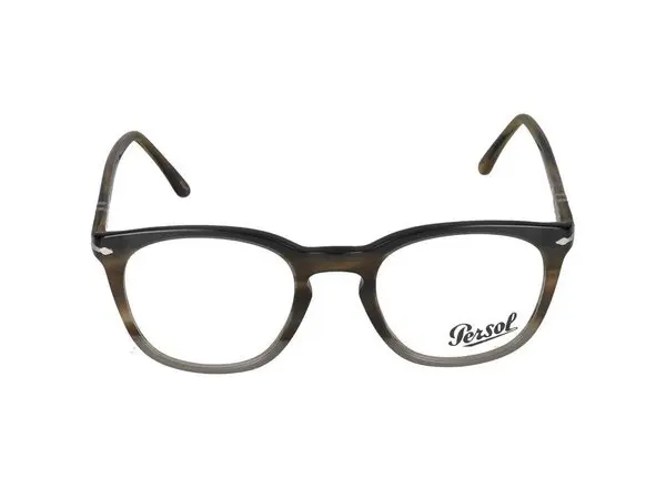 Persol Optical Eyeglasses - Striated Brown