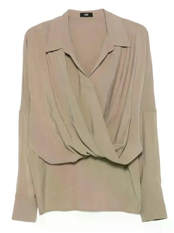 ELEH Wrap-effect Blouse