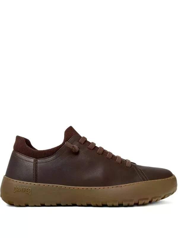 Camper Peu Serra Leather Sneakers - Brown