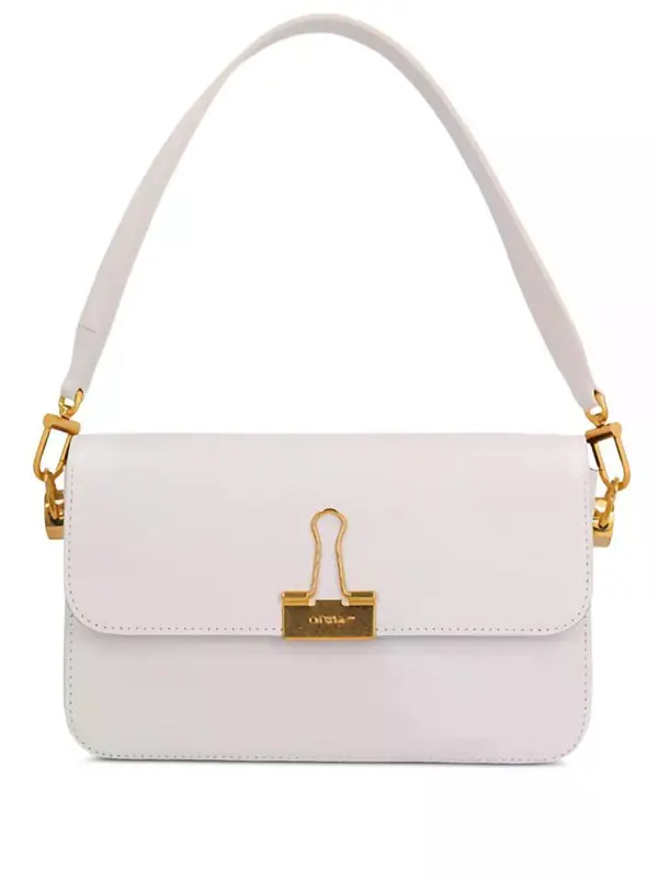 Off-White Plain Blinder Paperclip Shoulder Bag
