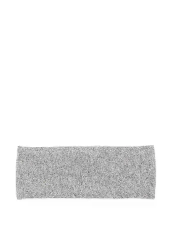 TOTÊME Cashmere Headband - Grey