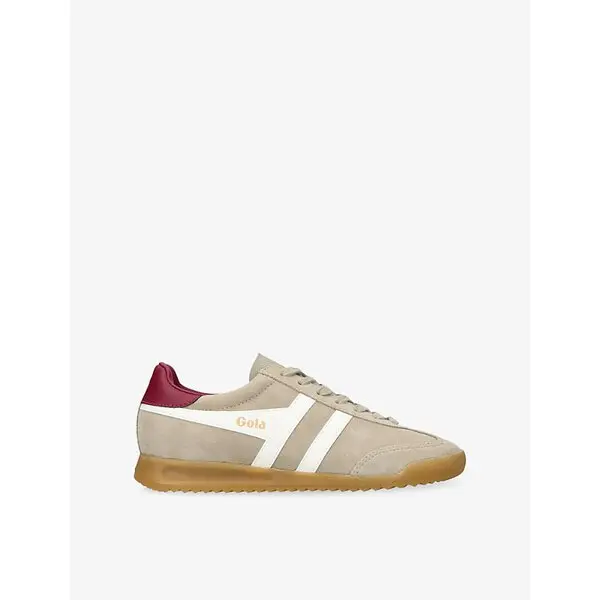 Gola Torpedo Suede Trainers - Bone/comb