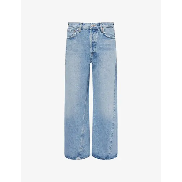 AGOLDE Twist Low Slung Baggy Denim Jeans